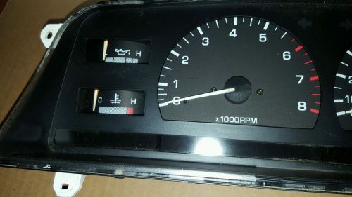 Buy 90-95 toyota pick up truck 4runner instrument gauge cluster digital ...