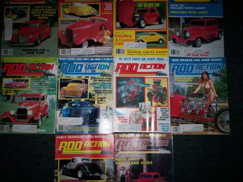 Buy 1983 Vintage ROD ACTION magazines 10 issues Ford Chevy MoPar Hot Rods in Chambersburg ...