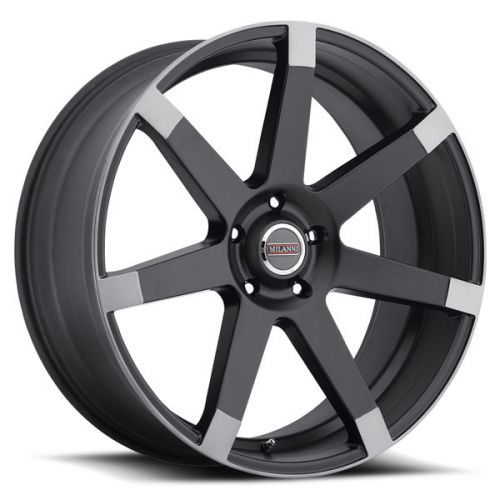 Buy 4-NEW Milanni 9042 Sultan 24x9.5 6x135 +25mm Matte Black Wheels ...