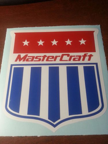 Buy Mastercraft Star & Stripes Shield Badge Sticker / Decal 6 x 6.5 X ...