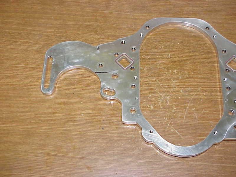 Buy Billet Small Block R07 Chevrolet Aluminum Motorplate SB Chevy ...