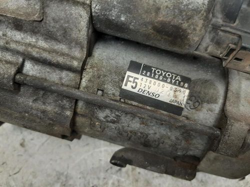 Buy 2013 TOYOTA AURIS Mk2 1.3L Petrol 6 Speed Manual STARTER MOTOR in ...