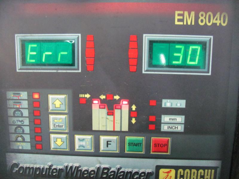 Buy Corghi EM8040 Wheel & Tire Balancer EM 8040 Needs Work ...