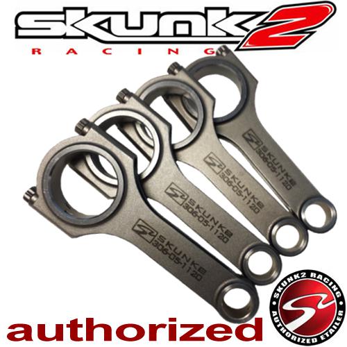 Buy SKUNK2 RACING ALPHA SERIES RODS FOR B18C B18C1 ENGINES EG DC EK EF ...