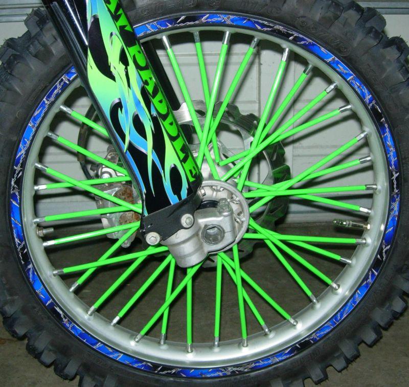 Buy (NEW HOT PINK)"SPOKE COLORS"FITS ALL BIKES,spoke,covers,skins,yzf ...