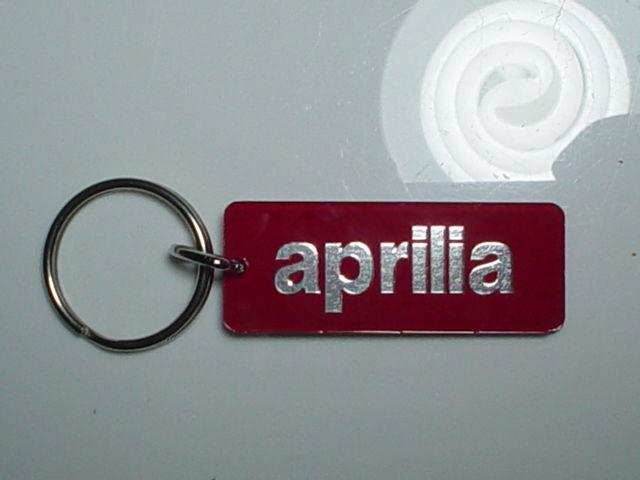 Buy aprilia Motorcycle Key Chain fob Red/Chrome MANA SHIVER Tuono RSV4 ...