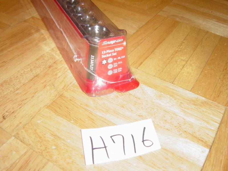 Purchase SNAP ON TOOLS NEW IN WRAPPER 13 PIECE COMBO DRIVE INSIDE TORX ...