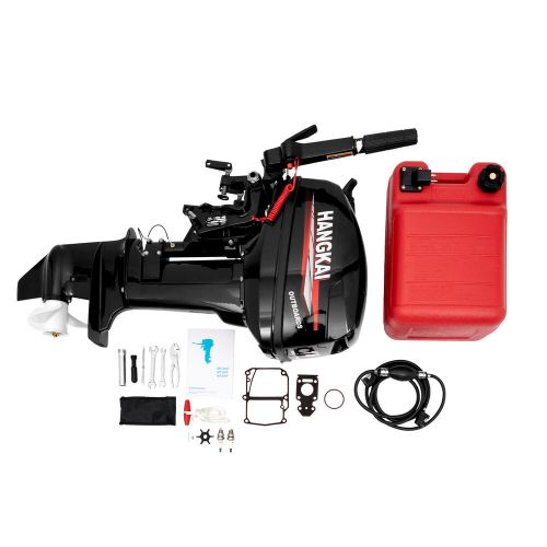 Purchase 18 HP 2 Stroke HANGKAI Outboard Motor Fishing Boat Engine Water Air Cooling in Chino ...