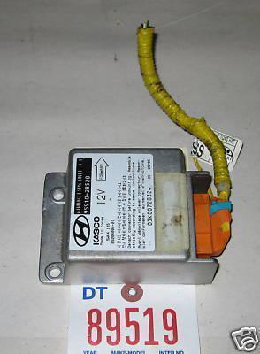 Purchase HYUNDAI 95 ELANTRA Air Bag Module/Unit/Computer 1995 in ...