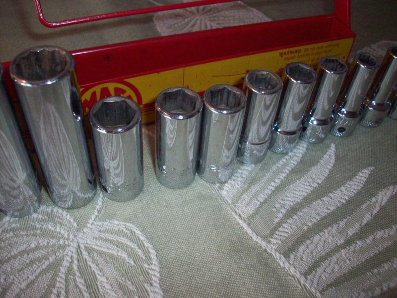 Purchase Mac Tools 3/8" Drive 6 Point Deep Metric Socket Set From 6 ...