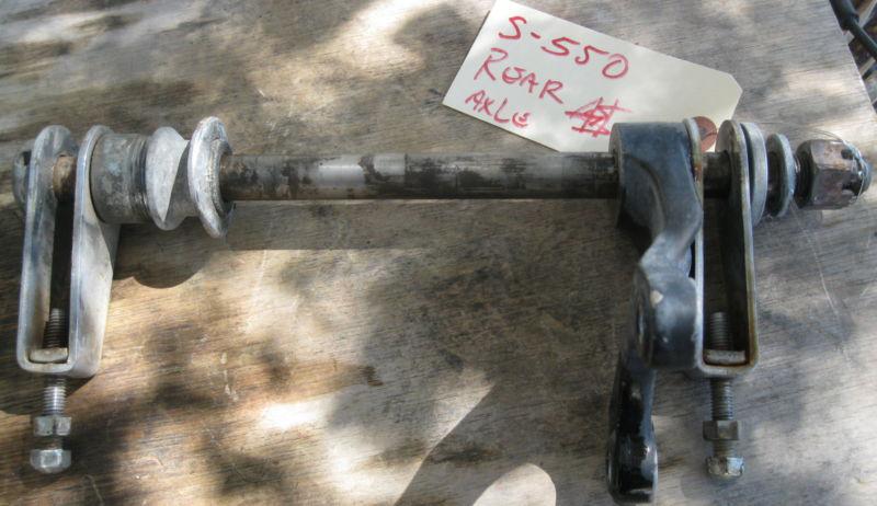 Purchase Suzuki Katana GS 550 M GS550M - Rear Wheel Axle W/ Spacers ...