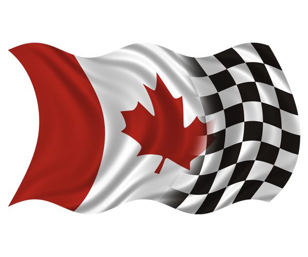 Purchase Canada Racing Flag Decal 5"x3" Canadian Vinyl Race Car Sticker ...