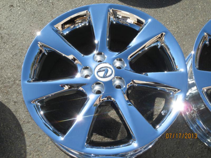 Purchase 19" LEXUS RX350 FACTORY OEM CHROME WHEELS RX300 RX400 RX450 ...