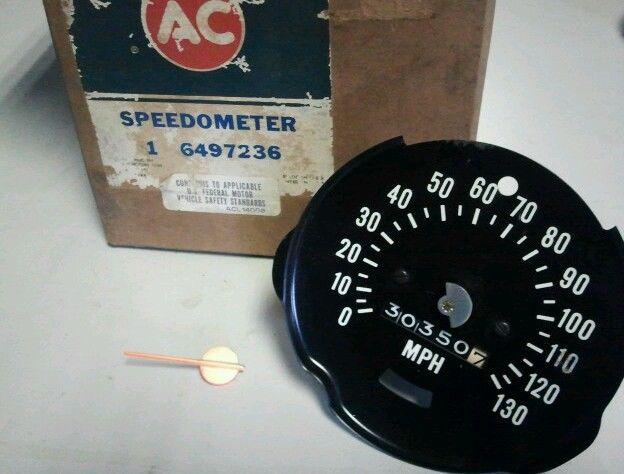 Purchase 70 - 73 Chevy Camaro Z28 130 MPH Speedometer W/ Box Berlinetta ...