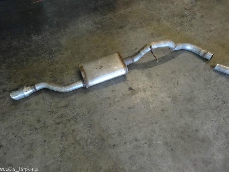 Purchase MK4 VW JETTA GLI 1.8T 2.5" CAT BACK EXHAUST SYSTEM CUSTOM WITH ...