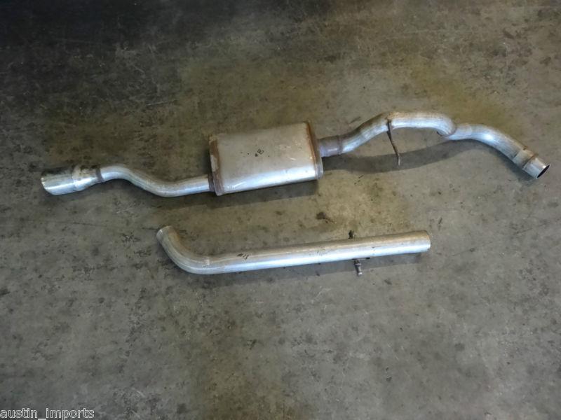 Purchase MK4 VW JETTA GLI 1.8T 2.5" CAT BACK EXHAUST SYSTEM CUSTOM WITH ...