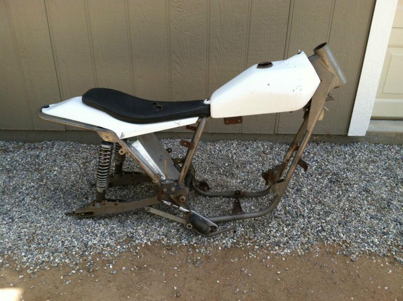 Find TRACKMASTER CHAMPION MOTORCYCLE FRAME YAMAHA CAFE RACER TANK And ...