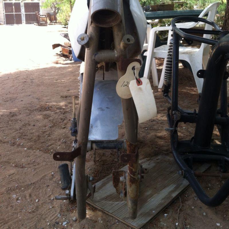 Find TRACKMASTER CHAMPION MOTORCYCLE FRAME YAMAHA CAFE RACER TANK And ...