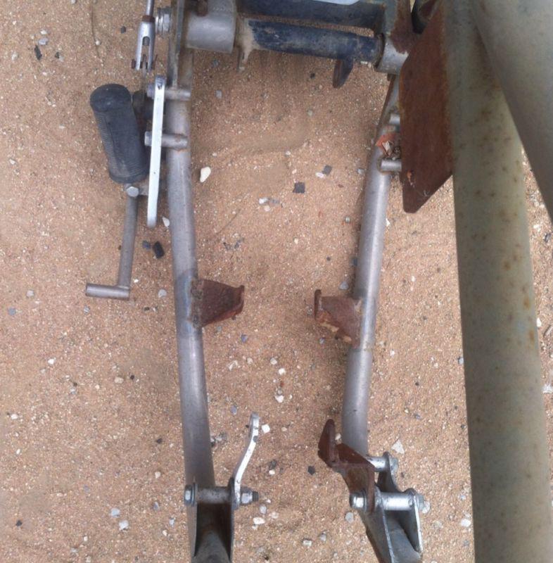 Find TRACKMASTER CHAMPION MOTORCYCLE FRAME YAMAHA CAFE RACER TANK And ...