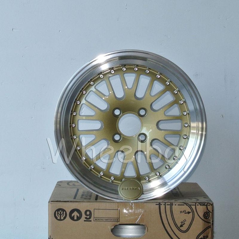 Find ROTA NEW WHEELS FLUSH 15X7 4X100 10 RGOLD BMW 2002 E30 INTEGRA ...