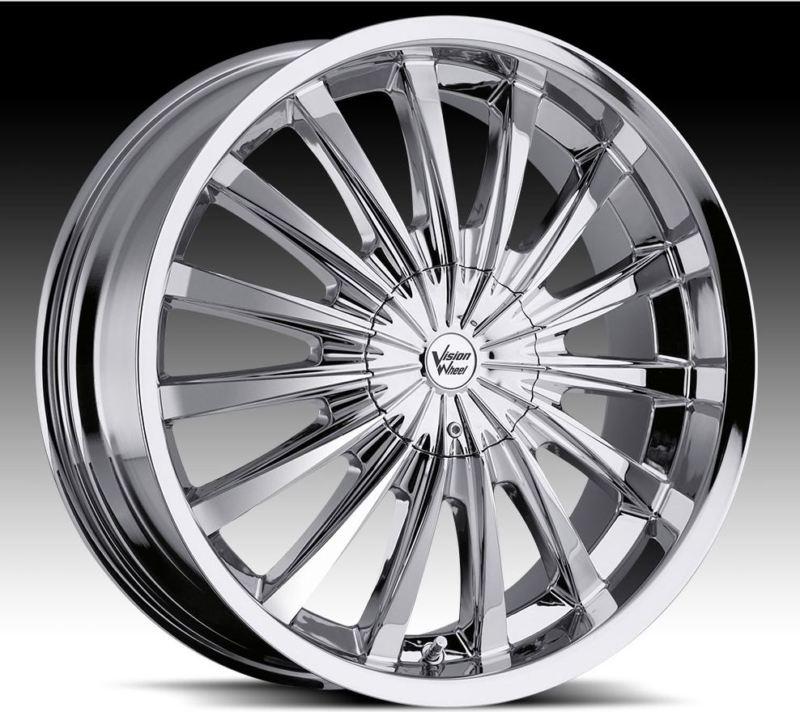 Sell Summit Racing 57 Series Chrome Rally Wheel 15"x8" 5x4.75" BC in ...