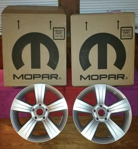 Find NEW OEM MOPAR 17" X 6.5" ALUMINUM ALLOY WHEEL RIMS, OFFSET 40 in ...