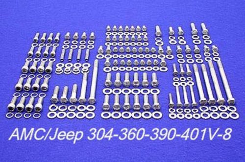 Find AMC/ JEEP 290 304 343 360 390 401 V-8 STAINLESS STEEL ENGINE HEX ...