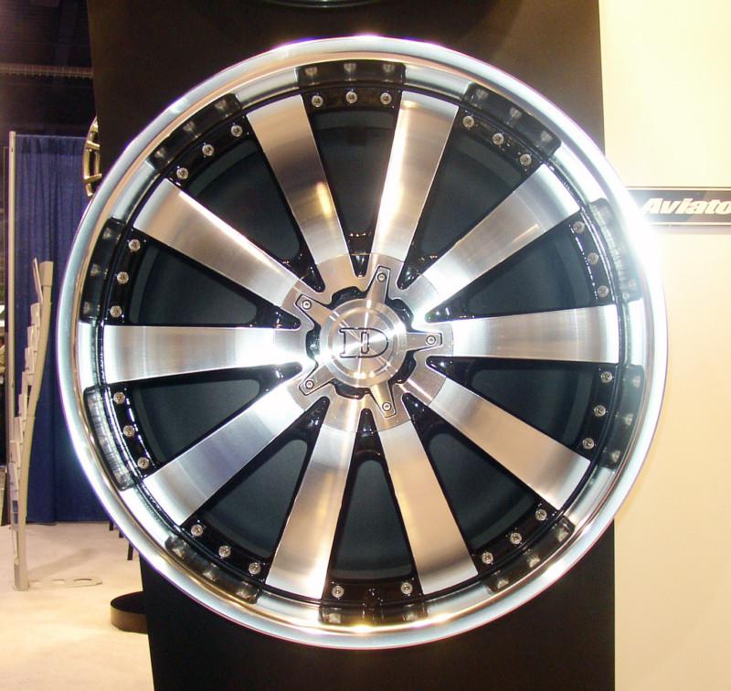 Find 22" 24" DeModa Aviator Wheels BMW X5 X6 Range Rover HSE Sport LR4 ...