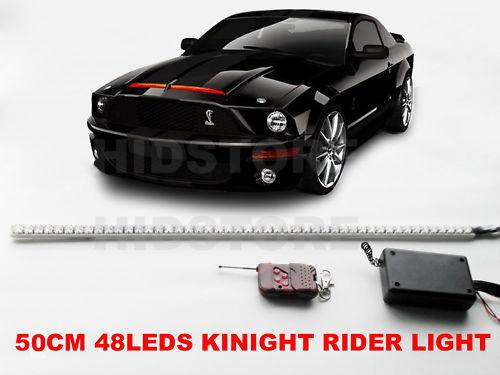 Find RED KNIGHT RIDER LIGHT CAR BOAT TRUCK DECORATED LED STRIP FLASH ...