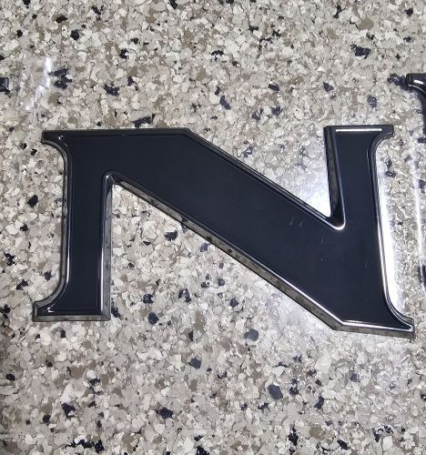Find LUND BOAT RAISED LETTERING REPLACEMENT DECAL LETTER N OEM in CO ...