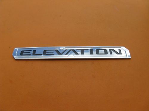 Find 19 20 21 22 23 24 GMC SIERRA ELEVATION REAR EMBLEM LOGO BADGE ...