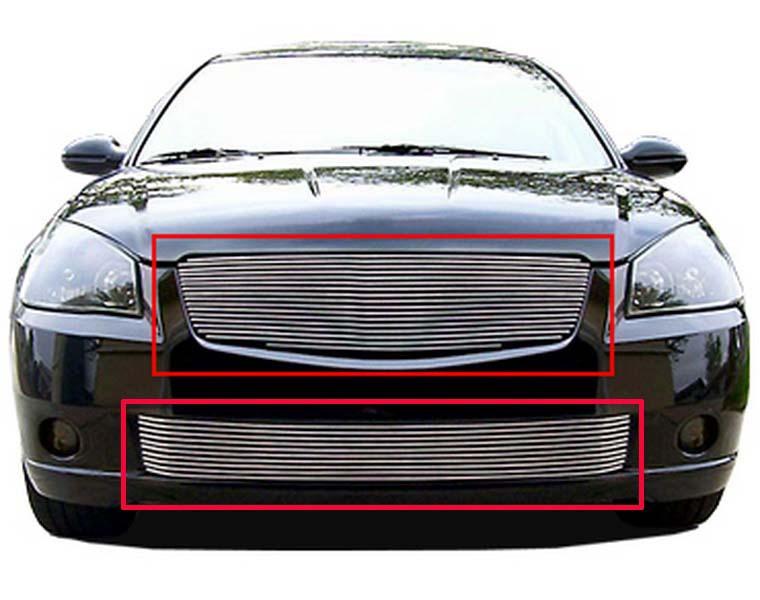 Sell VioGi Fit 05-06 Nissan Altima Upper&Bumper Combo Billet Grille ...