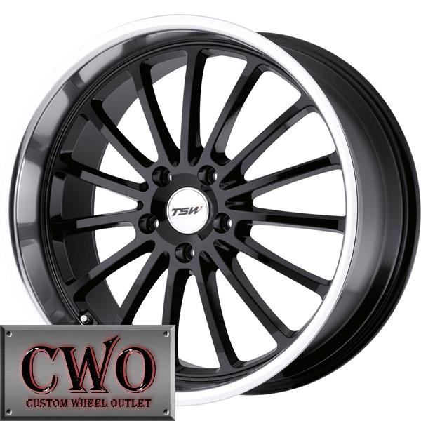Sell 17 Black TSW Zolder Wheels Rims 5x120 5 Lug CTS BMW 1 3 Series ...
