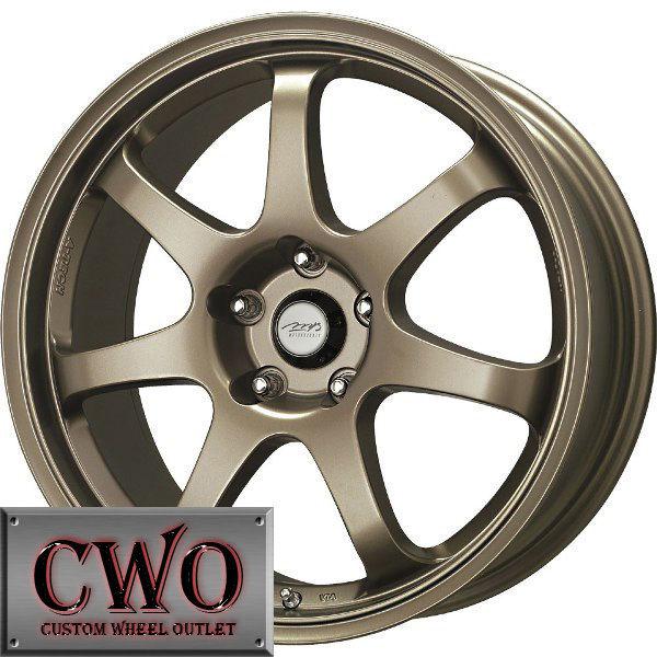 Sell 18 Bronze MB Weapon Wheels Rims 5x114.3 5 Lug Mustang 350Z G35 ...