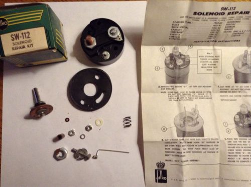 Sell Filco SW-112 Starter Solenoid Repair Rebuild Kit 1960 Oldsmobile ...