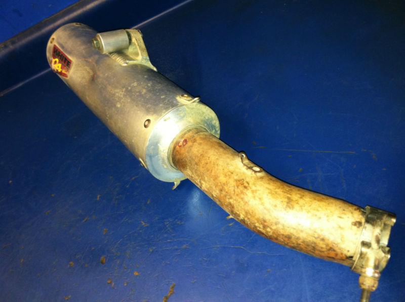 Sell Yamaha Raptor 660 White Brothers R4 Slip On Exhaust Muffler 01-05 ...