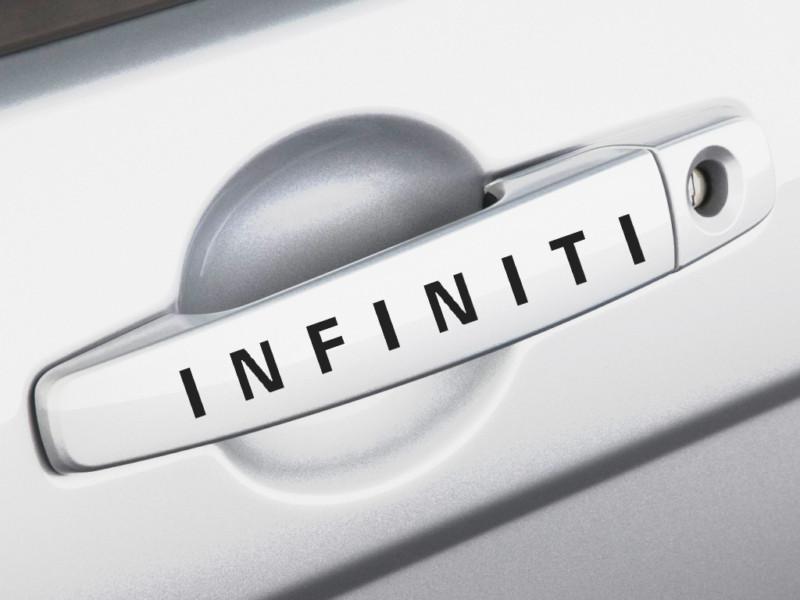 Sell INFINITI G37 G35 FX35 EX35 M FX50 QX56 Door Handle Decal sticker ...