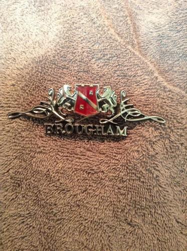 Sell cadillac brougham emblem in Littleton, Colorado, US, for US $10.00