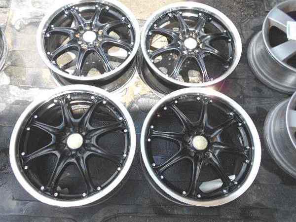 Purchase ICW 17" Black Alloy Wheel Rims Rim Set For Tiburon LKQ in ...