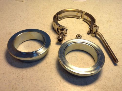 Purchase OBXRacing 2" inch Stainless Steel V-Band Interlocking Mild ...
