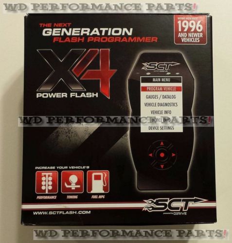 Purchase SCT X4 Power Flash Programmer 7015 1996 to 2016 Ford Mustang ...