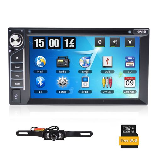 Purchase Car DVD CD Player 6.2" 2DIN In Dash GPS Navigation+Map TV+BT ...