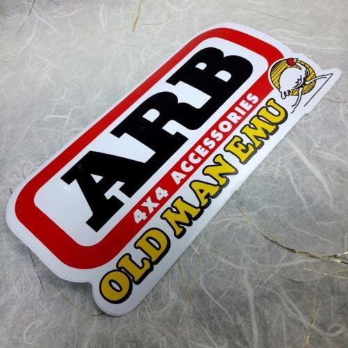 Purchase 2PCS ARB 4x4 Old Man EMU Stickers Blue Decals Car Off-road 4WD ...