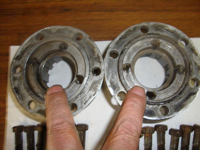 Purchase Warn M-54 Locking Hubs 4X4 Jeep For Parts in Chaska, Minnesota ...