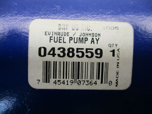 Purchase 438559 0438559 Outboard Fuel Pump for OMC Evinrude Johnson 3 ...