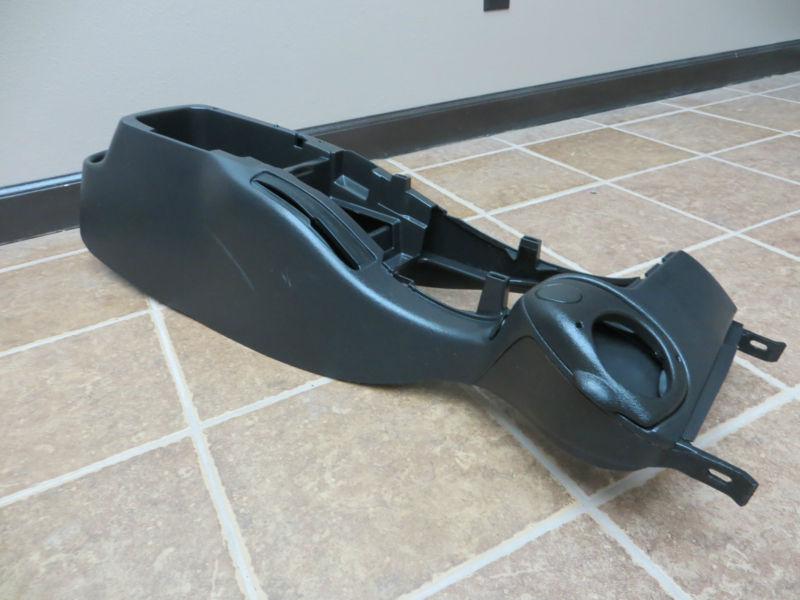 Purchase 00 02 PONTIAC TRANS AM WS6 CONSOLE EBONY FACTORY 6-SPEED ...