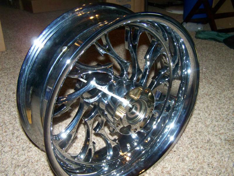 Purchase RC COMPONENTS ALUMINUM WHEELR ALIEN SUZUKI BUSA REAR 17x6.25 ...