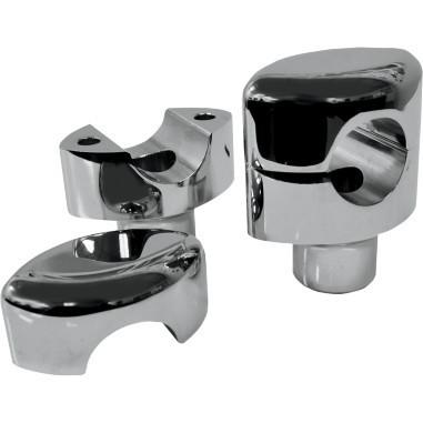 Purchase LA Choppers Chrome Hefty Handlebar Risers for Paughco & DNA ...