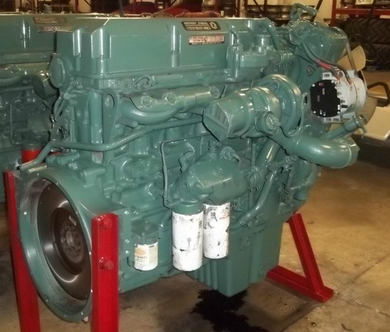 Purchase 02 Detroit DD4 Series 60 12.7 470 H.P Running Takeout Engine ...