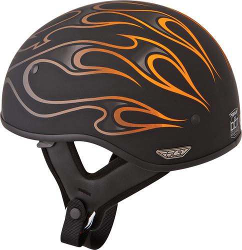 Purchase Fly Racing .357 Graphics Motorcycle Helmet Orange Flame Large ...